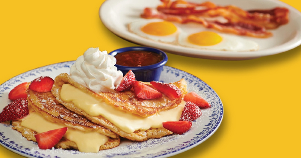 Food Fail: Cracker Barrel Stuffed Cheesecake Pancake Breakfast